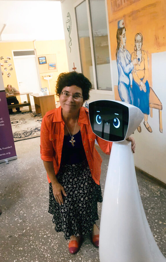 Robin the Robot to help improve the quality of life of elderly people ...